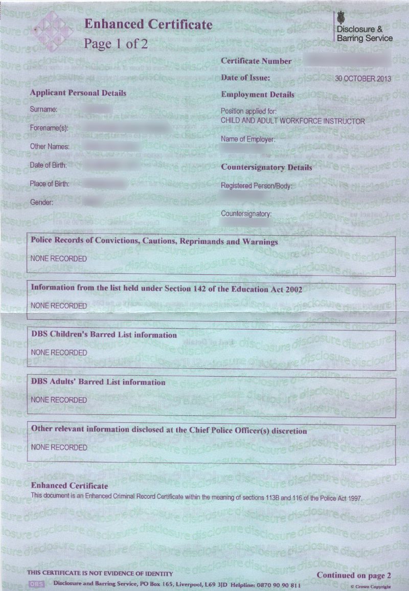 What is a DBS Certificate? [What Does DBS Mean?]