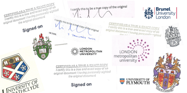 How To Certify A *COPY* Of A UK Degree with an Apostille