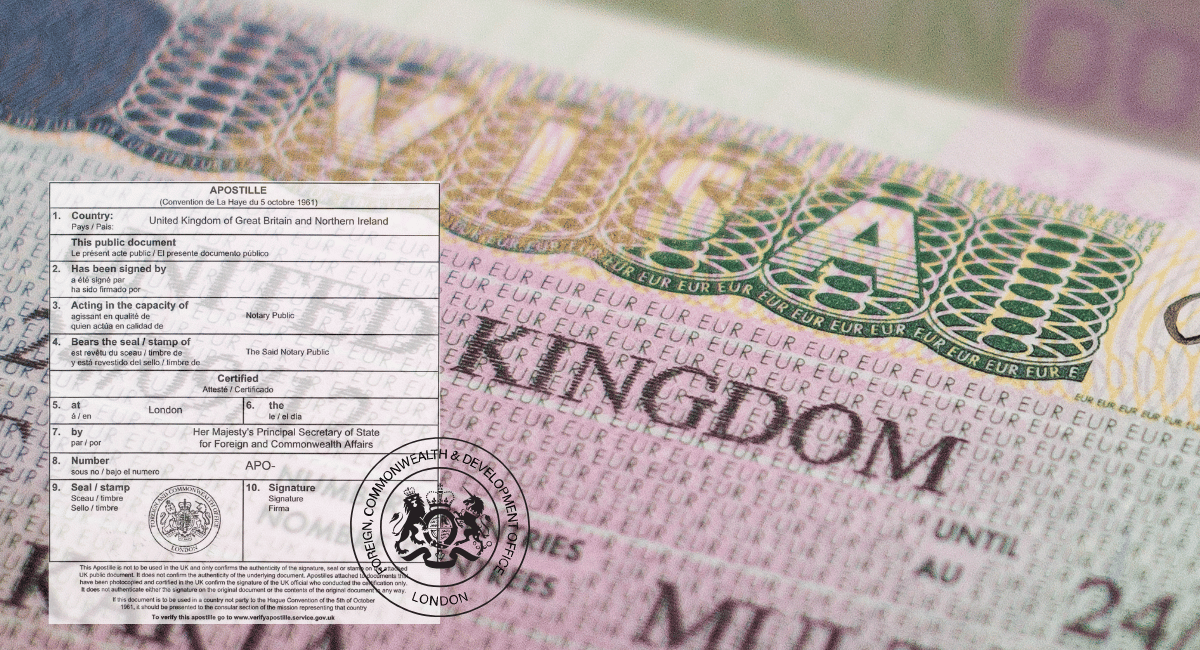 Countries Needing UK Documents Apostilled for Visas