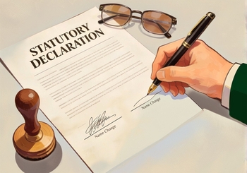 Statutory declaration for name change - Legal UK process explained